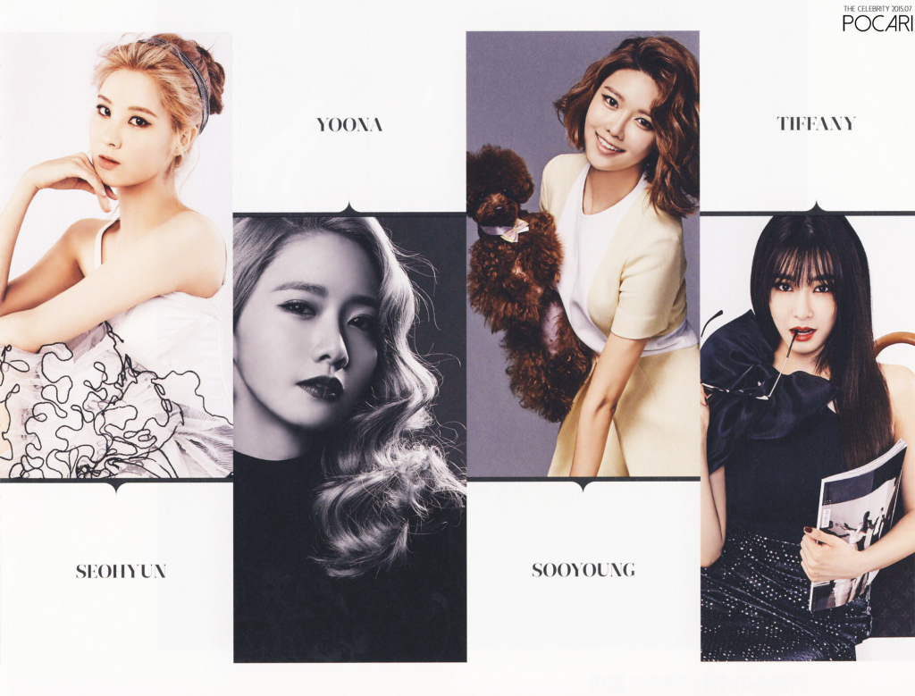 ‘The Celebrity’ Magazine Features Girls’ Generation for a Photoshoot ...